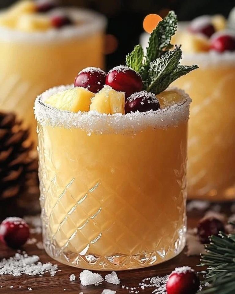 Snowy Pineapple Punch – Daily Recipes