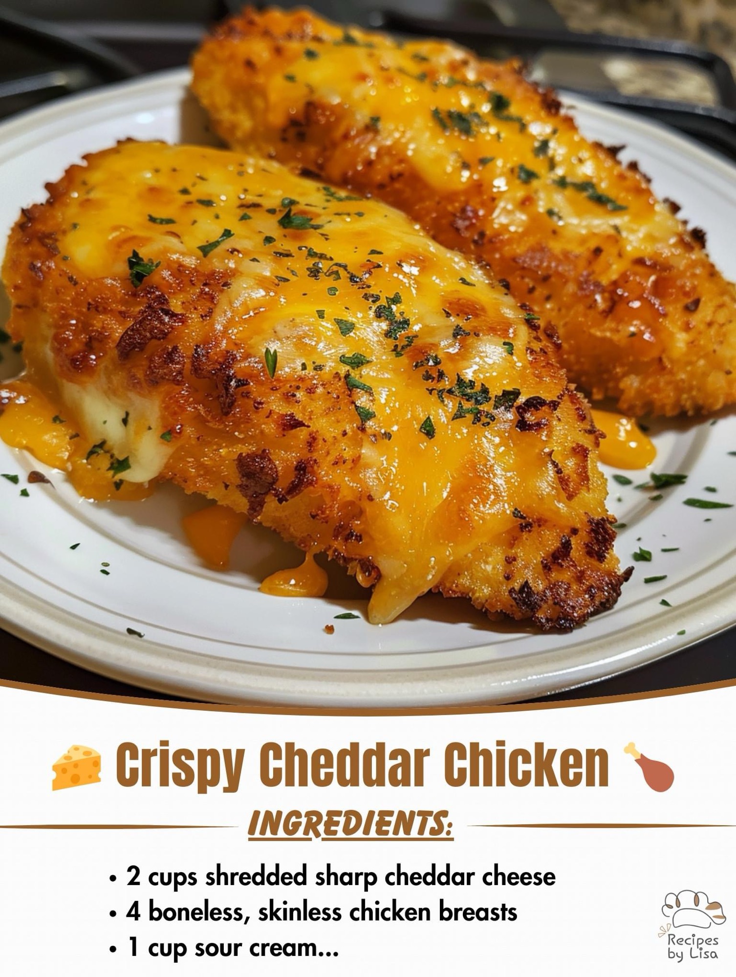 Crispy Cheddar Chicken – Daily Recipes