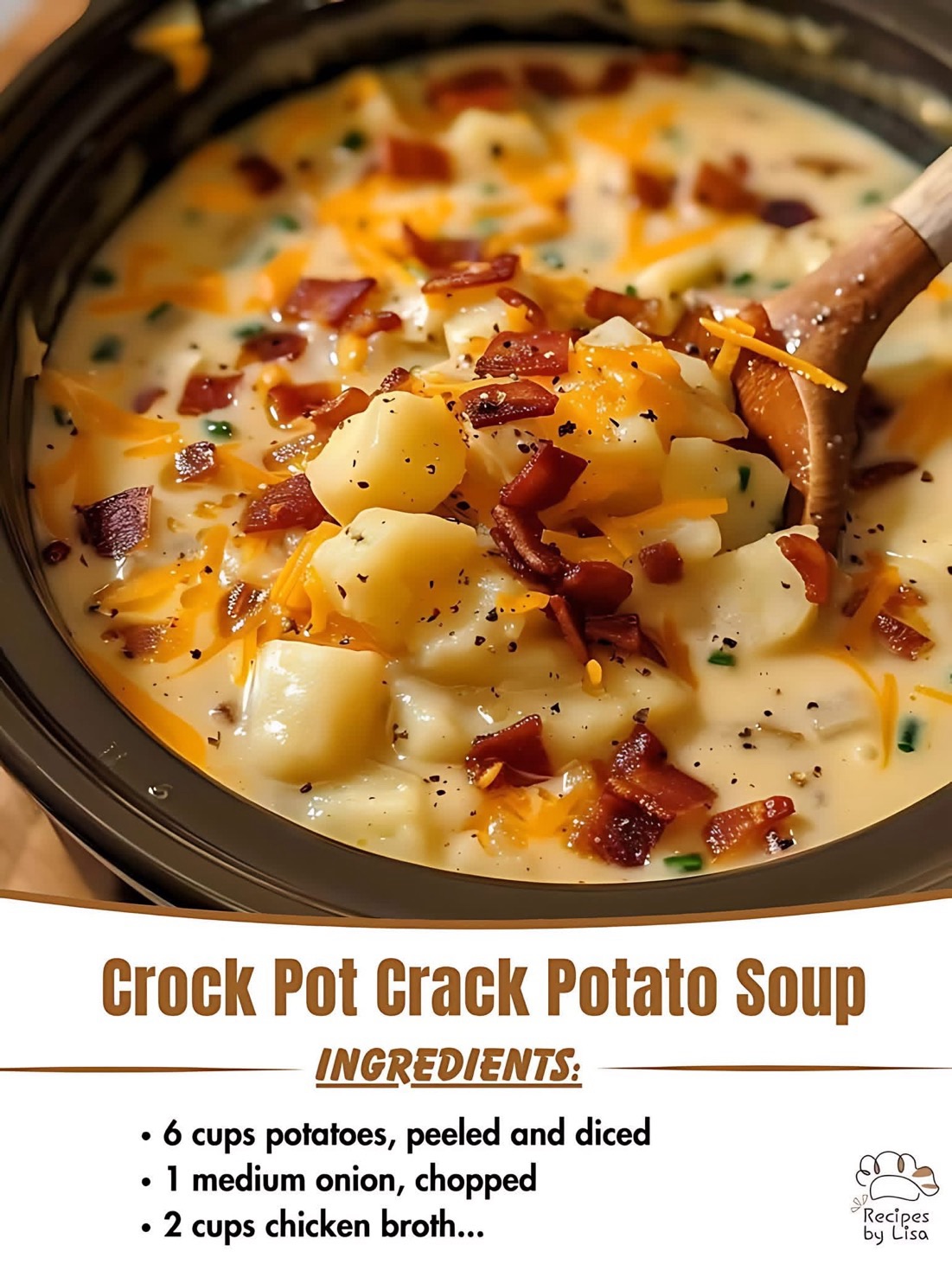 Crock Pot Crack Potato Soup – Daily Recipes