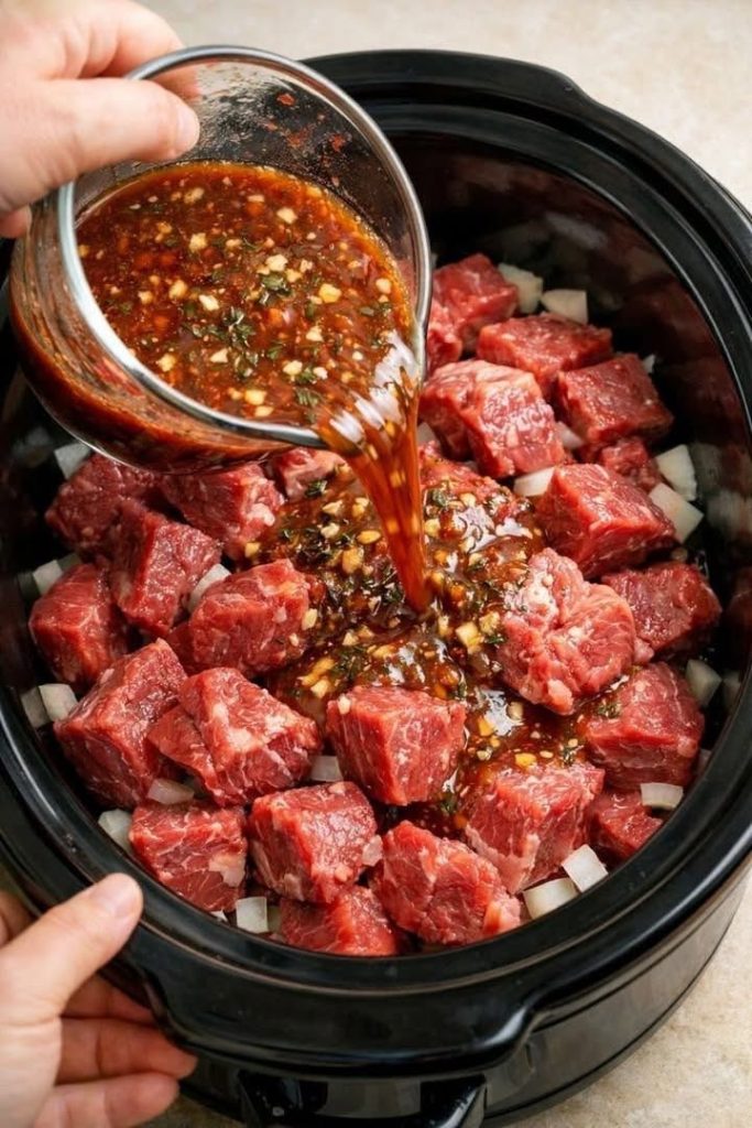 Drizzle This One Mixture Over Raw Beef Chuck & Let the Slow Cooker Work ...